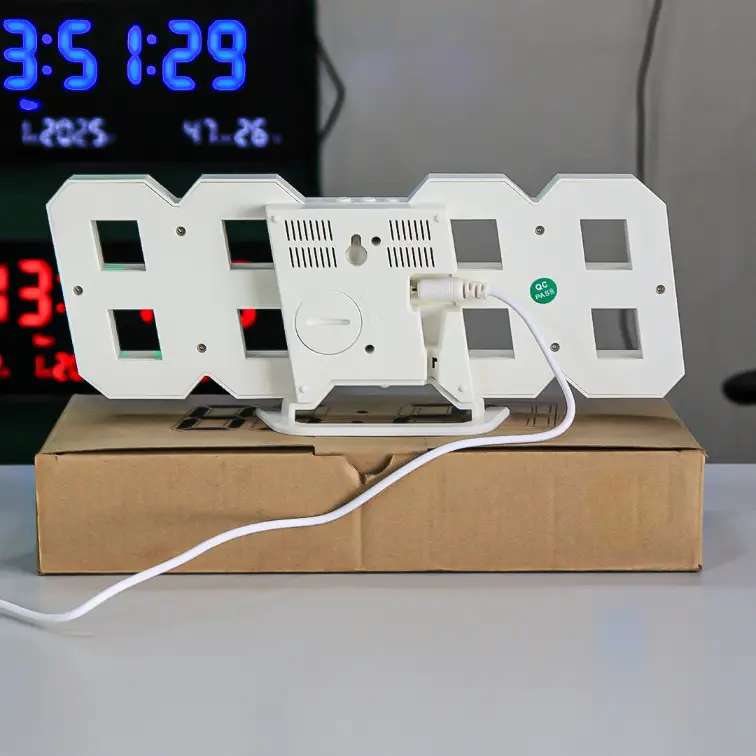 3D LED Digital Wall Clock in Kenya