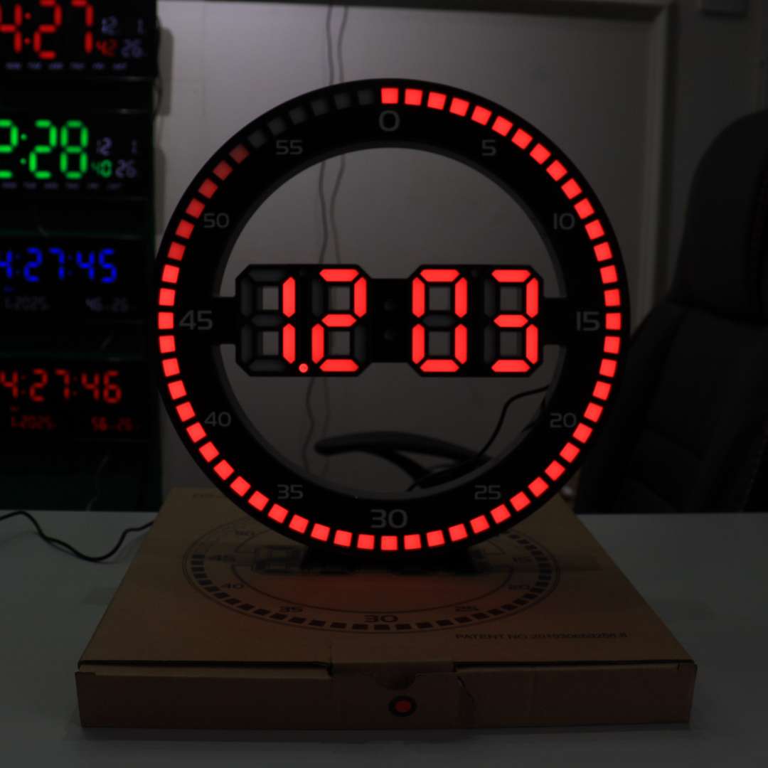 Introducing Round LED Digital Wall Clock in Kenya